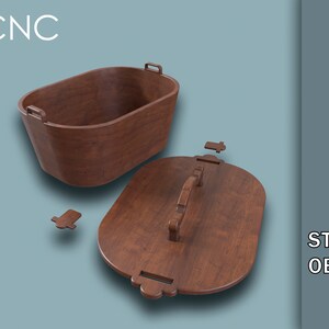 Norwegian Rustic Bentwood Box, Swedish Svepask, Christmas Box for ...