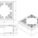 Square Jewelry Storage Box STL, Box With Lid, STL Models for 3D ...