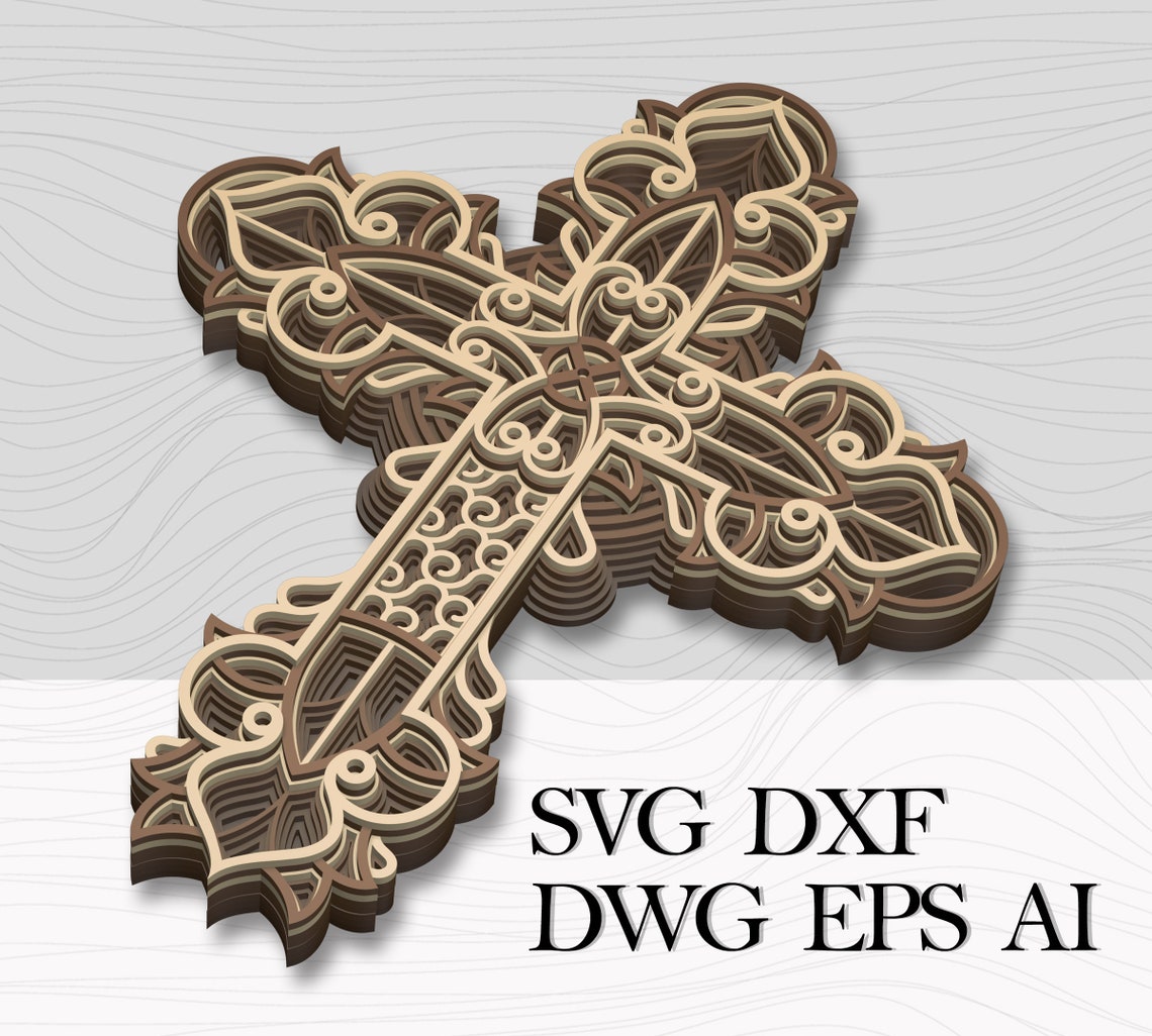 Multilayer Cross Files for Laser Cutting on a CNC Machine - Etsy