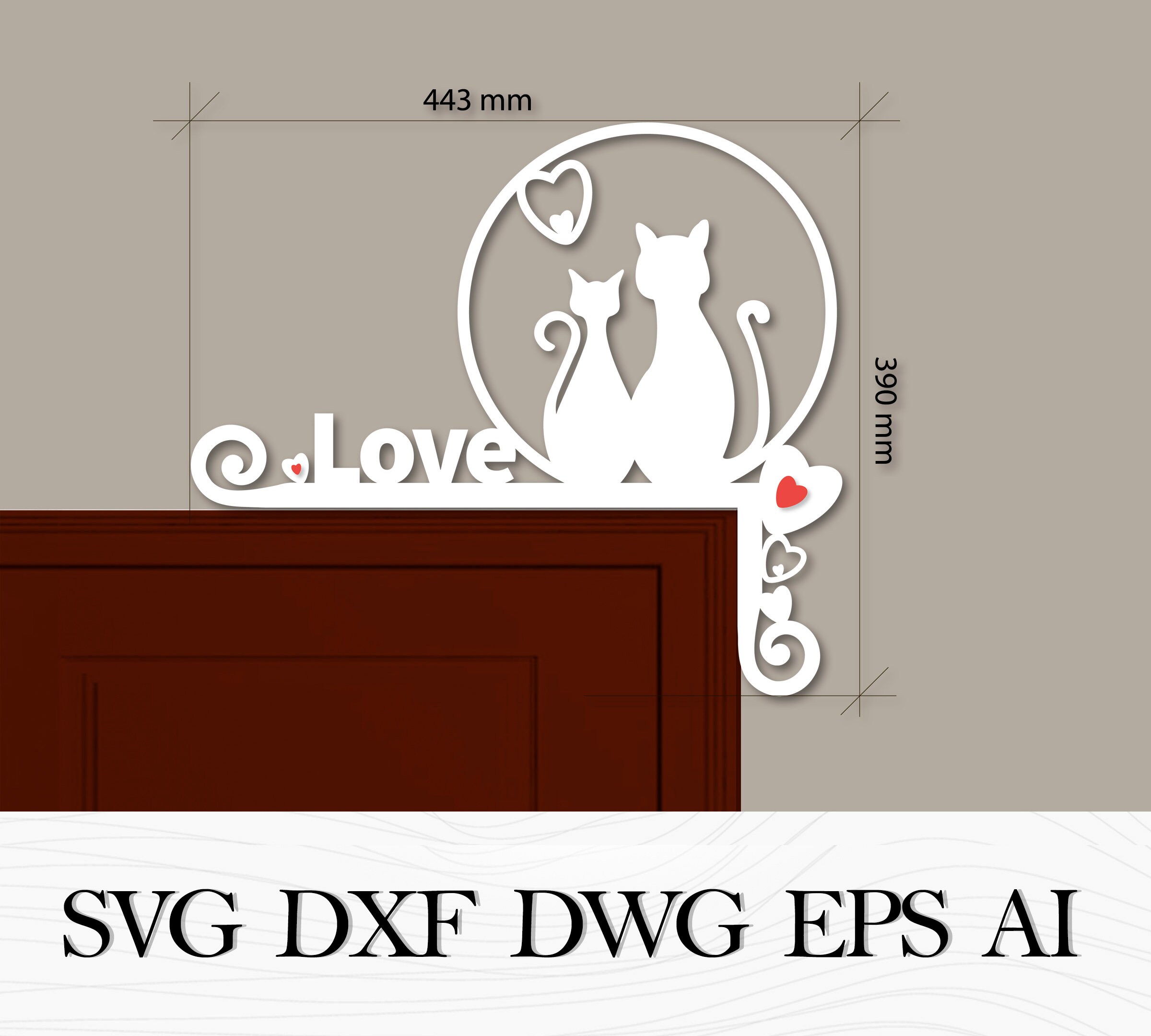 Door Corner Sign for Valentine's Day Valentines Day Sign - Etsy