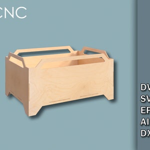 Wooden Box With Handles, DIY Stackable Boxes, Stackable Storage Rack ...
