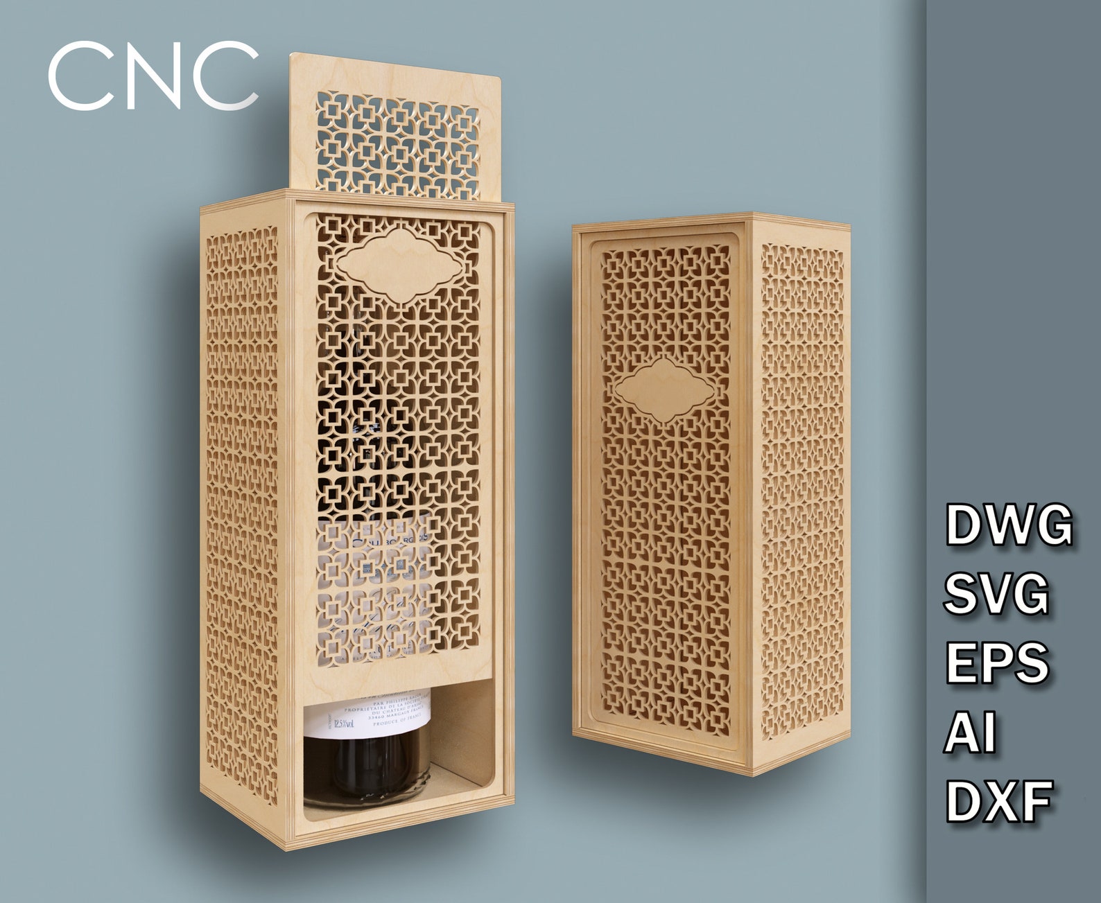 Wine Box Set, Wooden Wine Box Svg, Wedding Wine Box, Wooden Gift Box ...