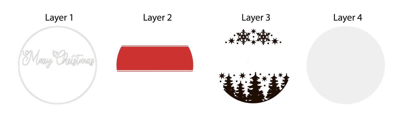 Мerry Christmas Digital Cut File Door Hanger Svg Christmas - Etsy