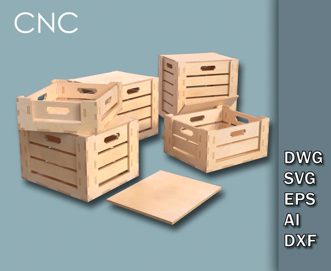 Storage Box With Lid, Different Size Boxes, Boxes Svg, Storage Box ...