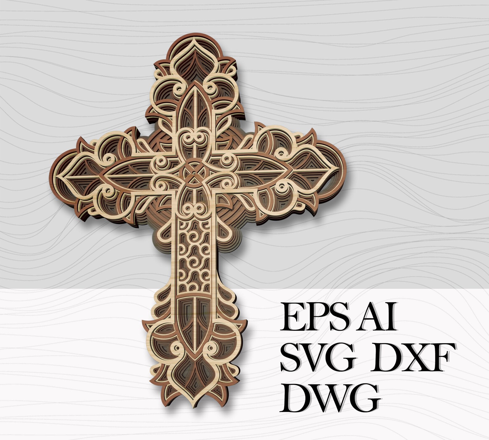 Multilayer Cross Files for Laser Cutting on a CNC Machine - Etsy