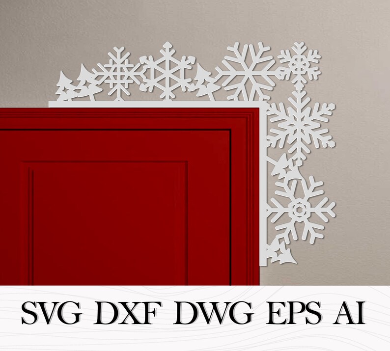 Set of Christmas Door Corner Sign, Christmas Sign SVG, Front Door Sign ...