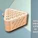 Living Hinge Box, Box With Lid Svg, Flexible Vector Files for Laser Cut ...