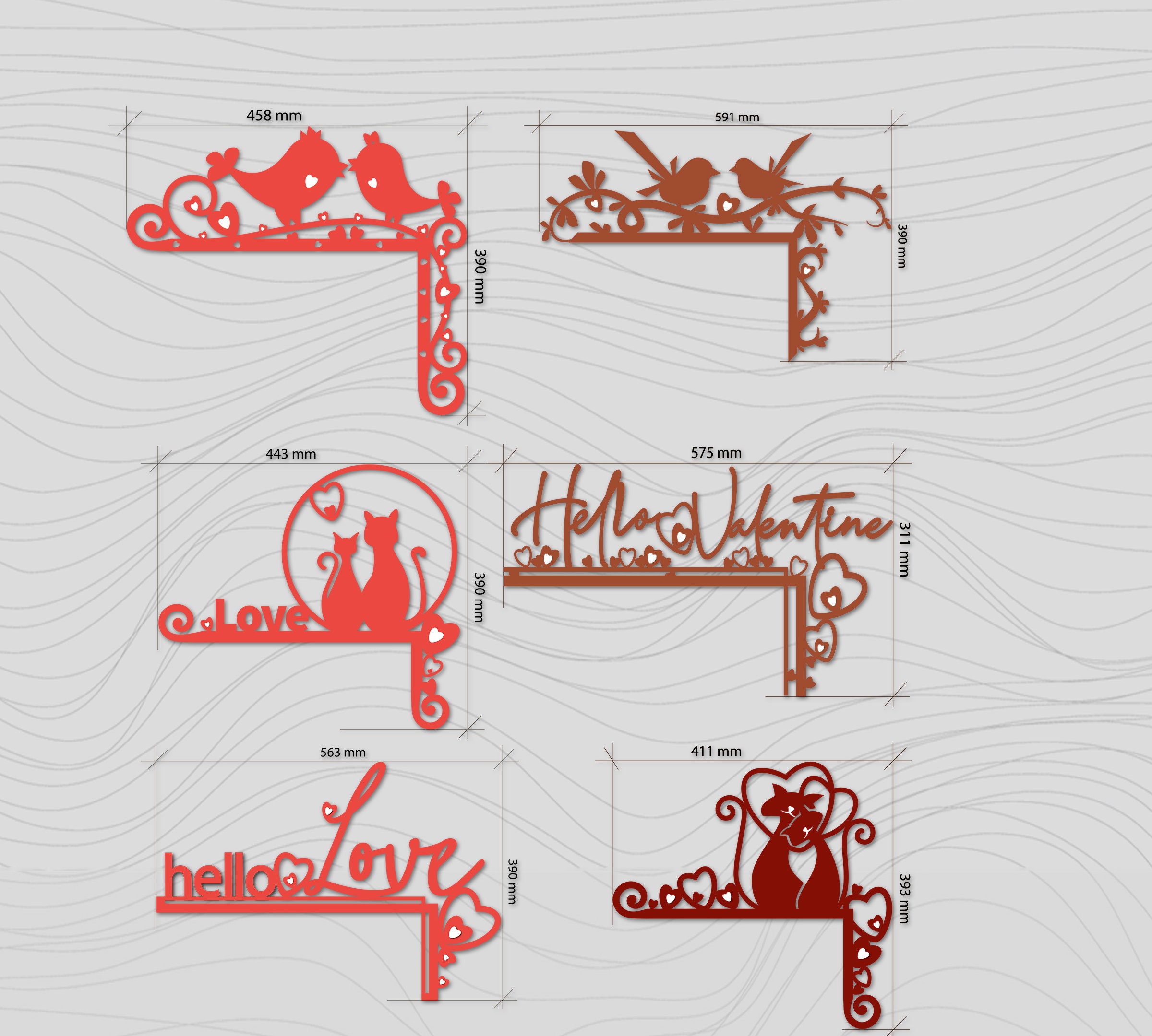 Door Corner Sign for Valentine's Day Valentines Day Sign - Etsy