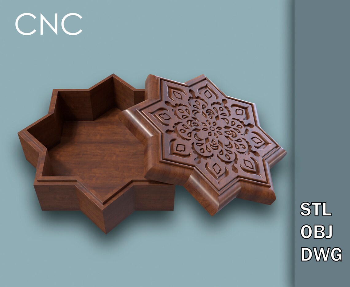 Jewelry Storage Box STL STL Models for 3D Printing Stl Obj - Etsy