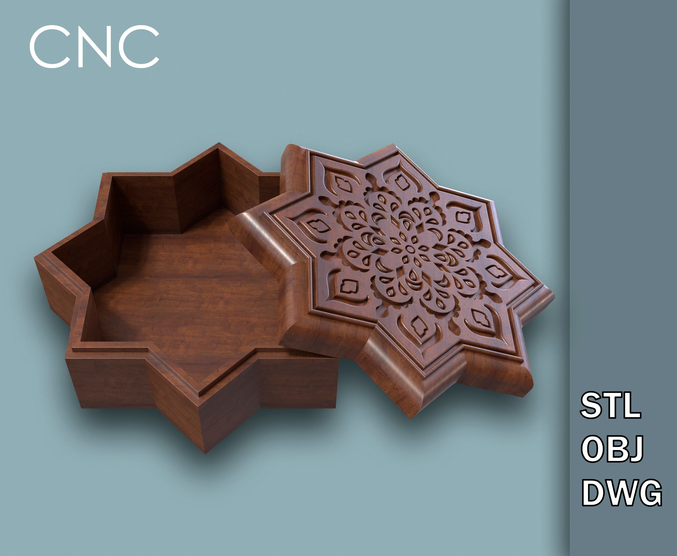 Jewelry Storage Box STL STL Models for 3D Printing Stl Obj - Etsy