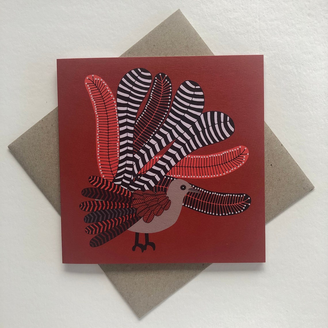 Australian Birds Square Greeting Cards 100% Recycled. Set of 4 - Etsy