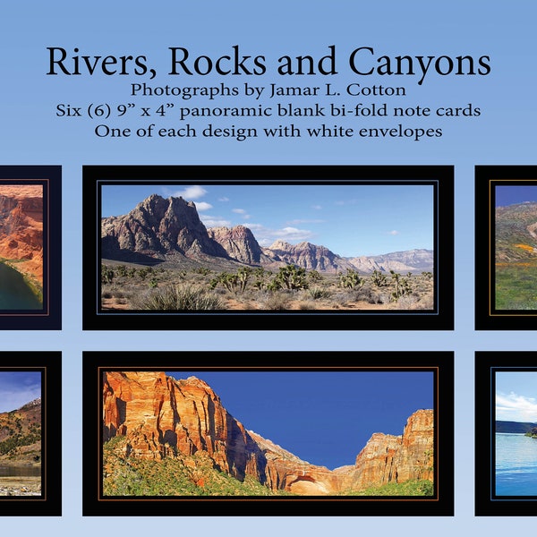 Panoramic Photo Cards - Etsy