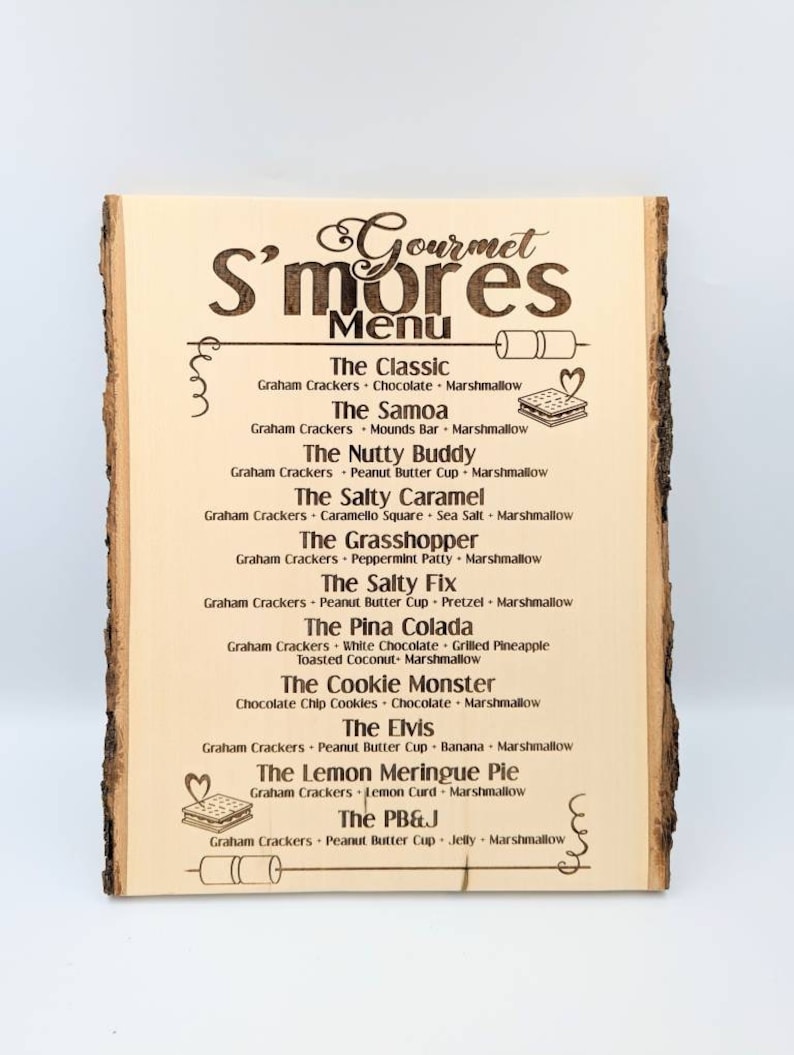 S more Menu Sign Gourmet S mores Menu Sign Rustic Etsy Australia s-more-menu-sign-gourmet-s-mores-menu-sign-rustic-etsy-australia