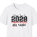 8th Grade Class of 2028 SVG PDF File, Digital File, Instant Download, I ...