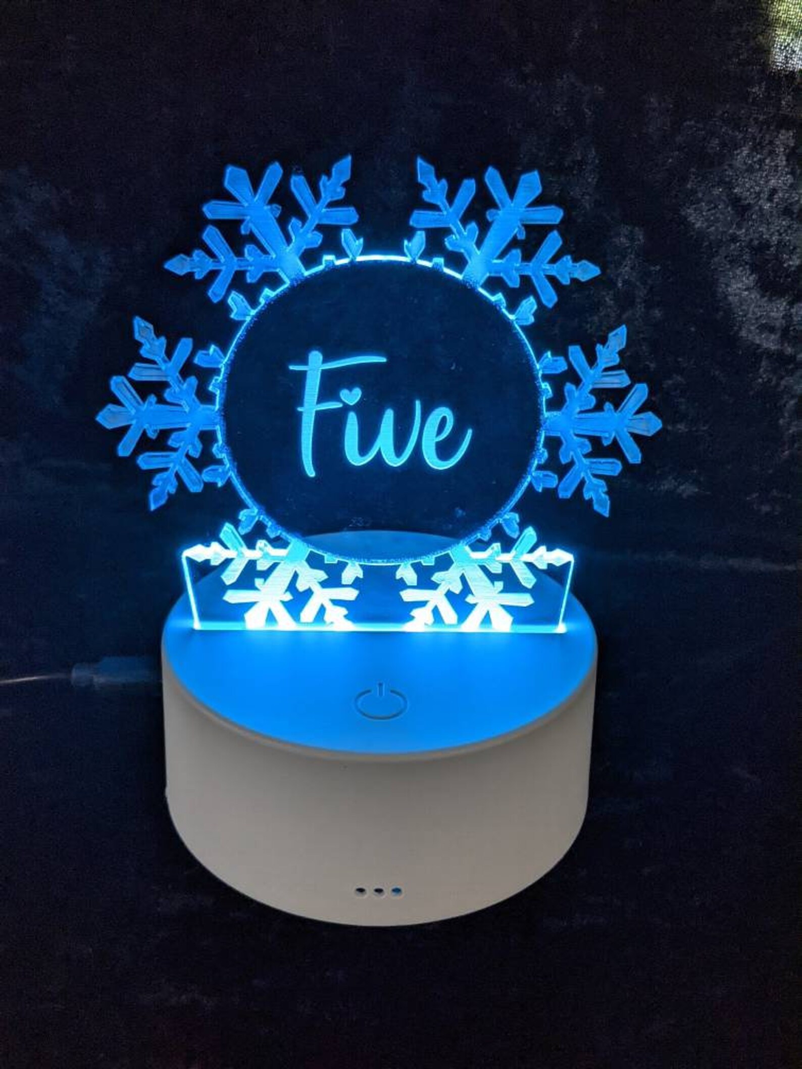 Elegant LED Wedding Reception Table Numbers Custom Engraved - Etsy