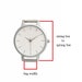 Leather Stud Double Wrap Cuff Band Compatible With Samsung and Other ...