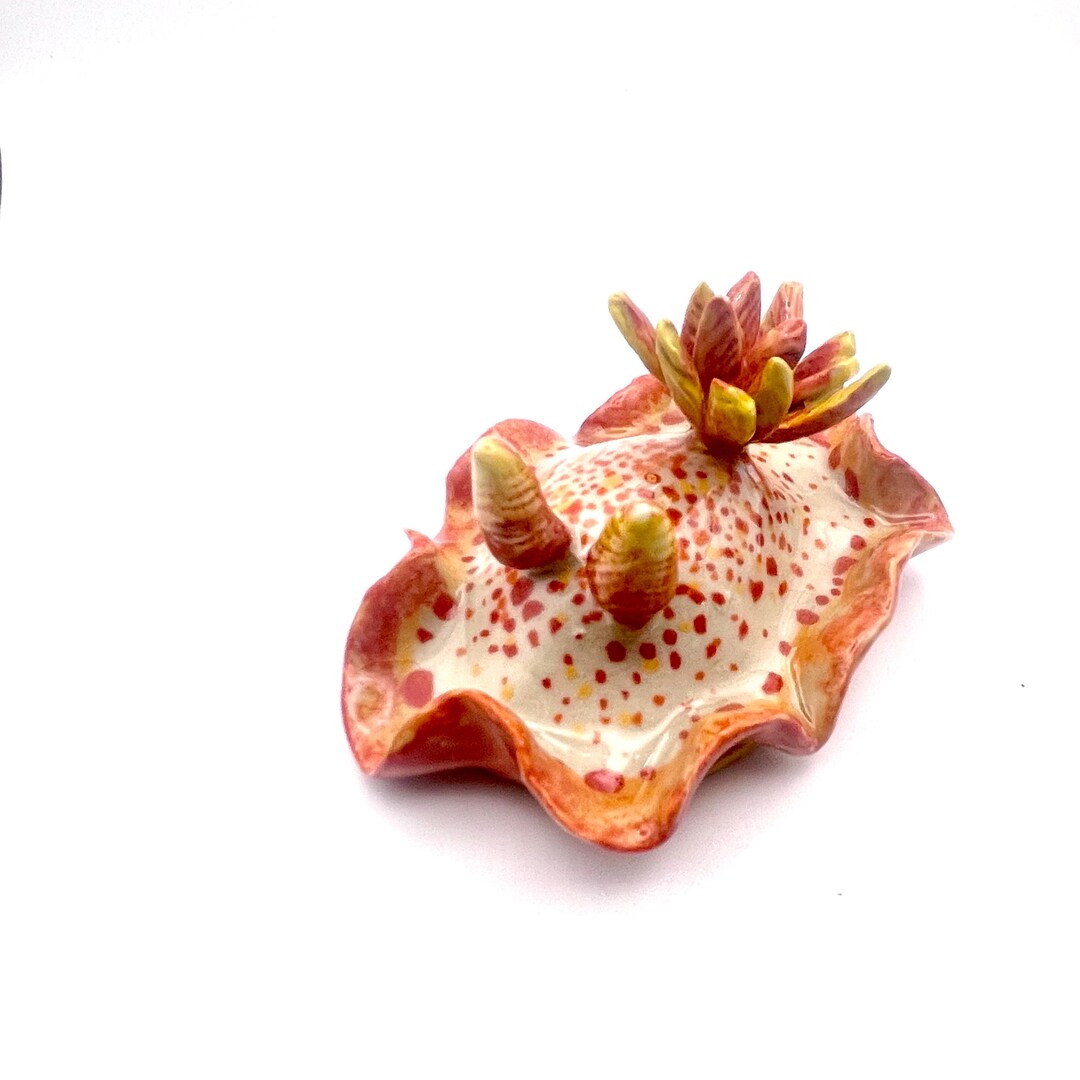 Nudibranch Art, Underwater Painting Sculpture , Sea Creature, Handmade ...