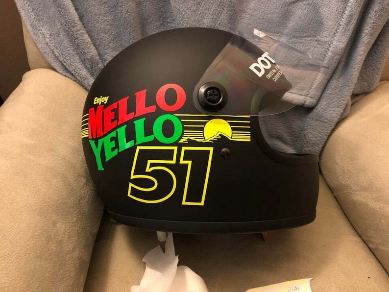 1:1 DAYS OF THUNDER Cole Trickle Mello Yellow Movie Prop Nascar Race ...