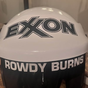 1:1 DAYS OF THUNDER Rowdy Burns Exxon 51 Movie Prop Nascar Race Helmet ...