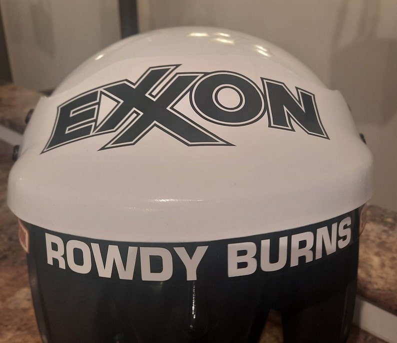 1:1 DAYS OF THUNDER Rowdy Burns Exxon 51 Movie Prop Nascar Race Helmet ...