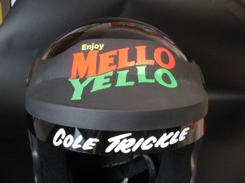 1:1 DAYS OF THUNDER Cole Trickle Mello Yellow Movie Prop - Etsy