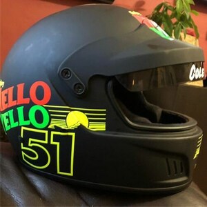 1:1 DAYS OF THUNDER Cole Trickle Mello Yellow Movie Prop Nascar Race ...