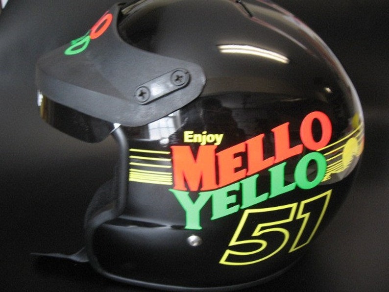 1:1 DAYS OF THUNDER Cole Trickle Mello Yellow Movie Prop Nascar Race ...