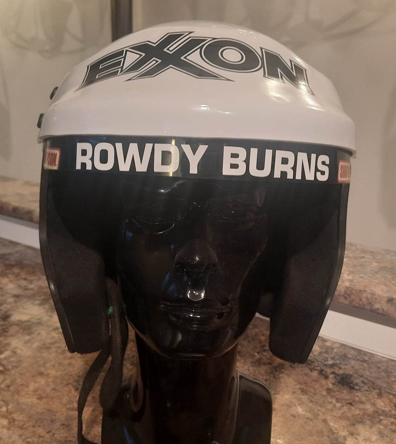 1:1 DAYS OF THUNDER Rowdy Burns Exxon 51 Movie Prop Nascar Race Helmet ...
