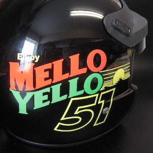 1:1 DAYS OF THUNDER Cole Trickle Mello Yellow Movie Prop Nascar Race ...