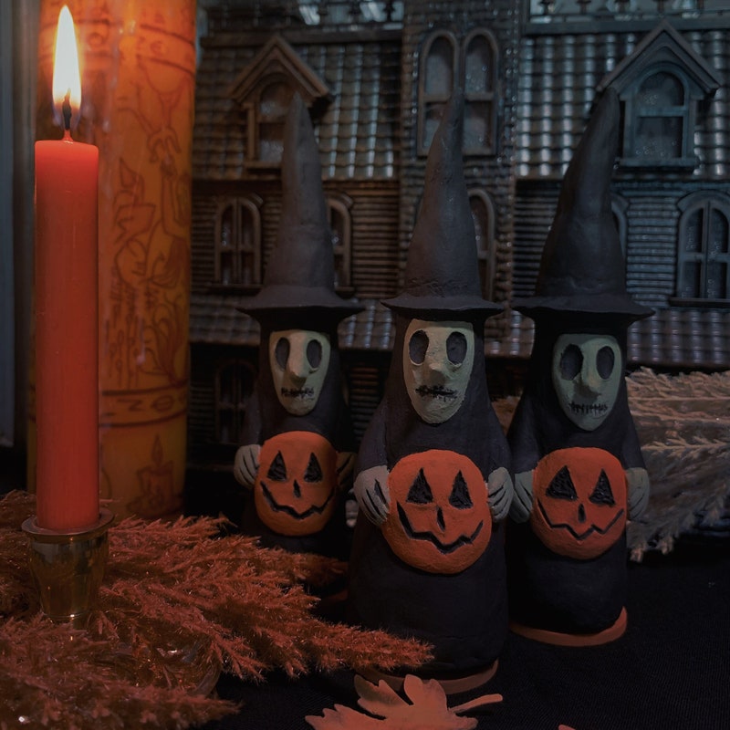 Primitive Clay Figurines - Etsy