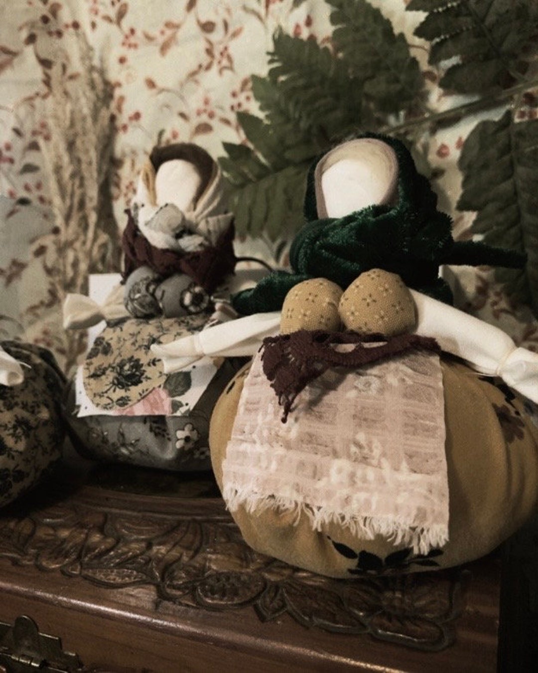 Slavic Doll, Travnitsa, Handmade Folk Doll, Cloth Doll, Slavic Folklore ...