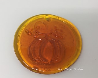 Blenko Glass Pumpkin | Etsy