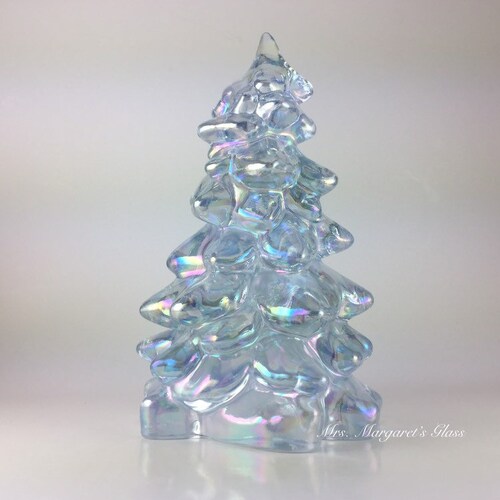 Mosser Glass Large 8 Jadeite Christmas Tree. - Etsy