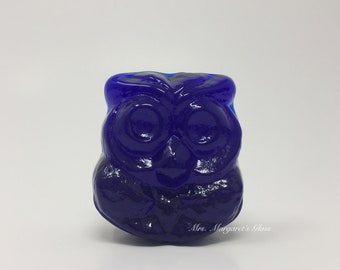 Blenko Glass Cobalt Blue Cat Critter Figurine - Etsy