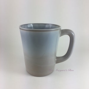 Set of Two. Mosser Glass Marble Handled Mugs. - Etsy