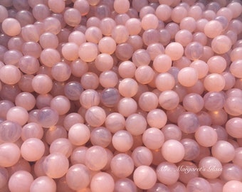 Pink Glass Marbles | Etsy