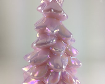 Pink Glass Tree | Etsy