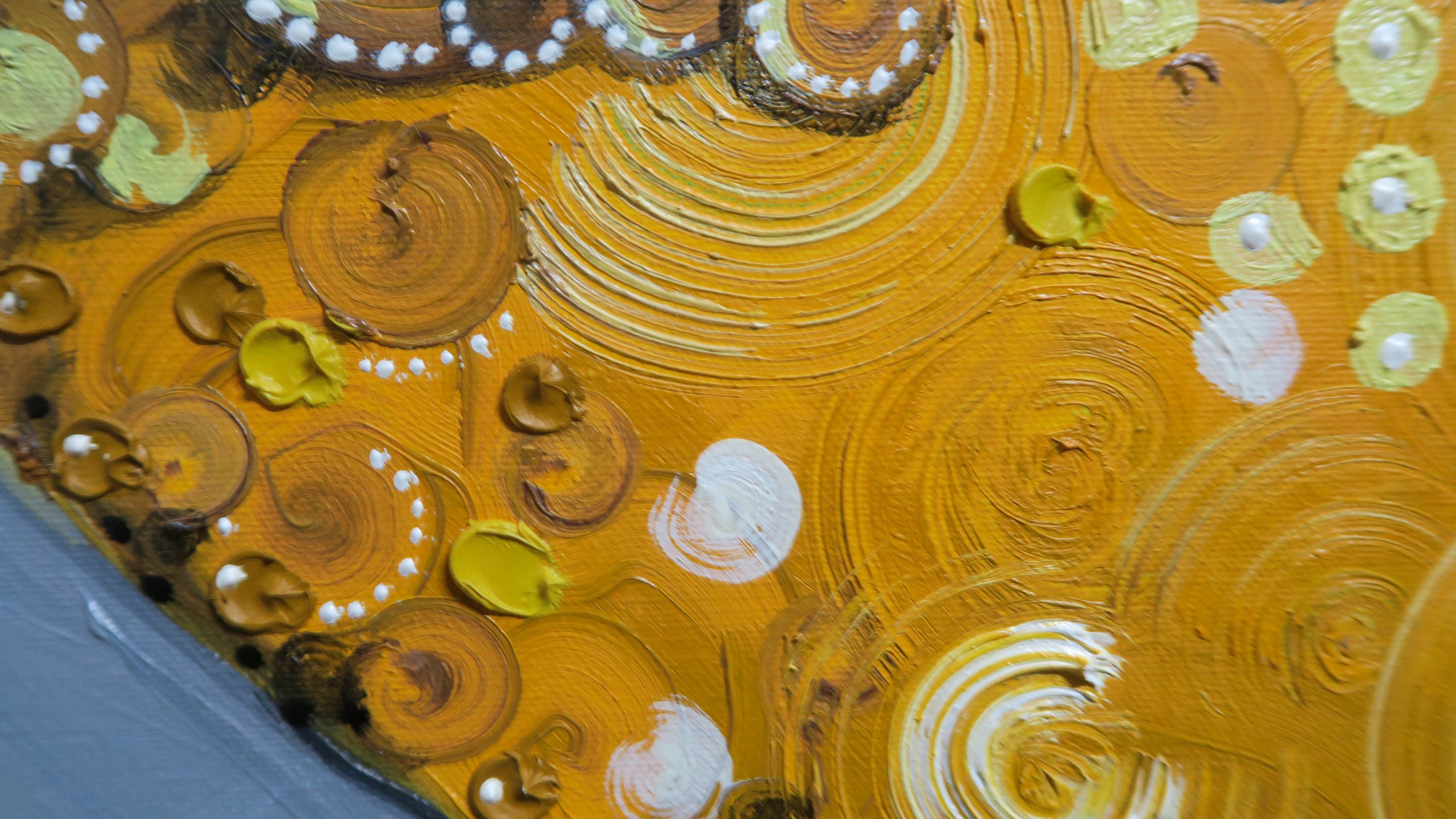 Trippy Painting Original Oil Painting on Large Canvas - Etsy