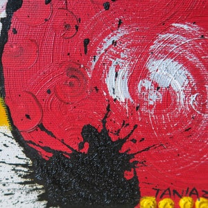 Pop Art Painting, Contemporary, Peculiar, Crazy Painting, 32x40 Creepy ...