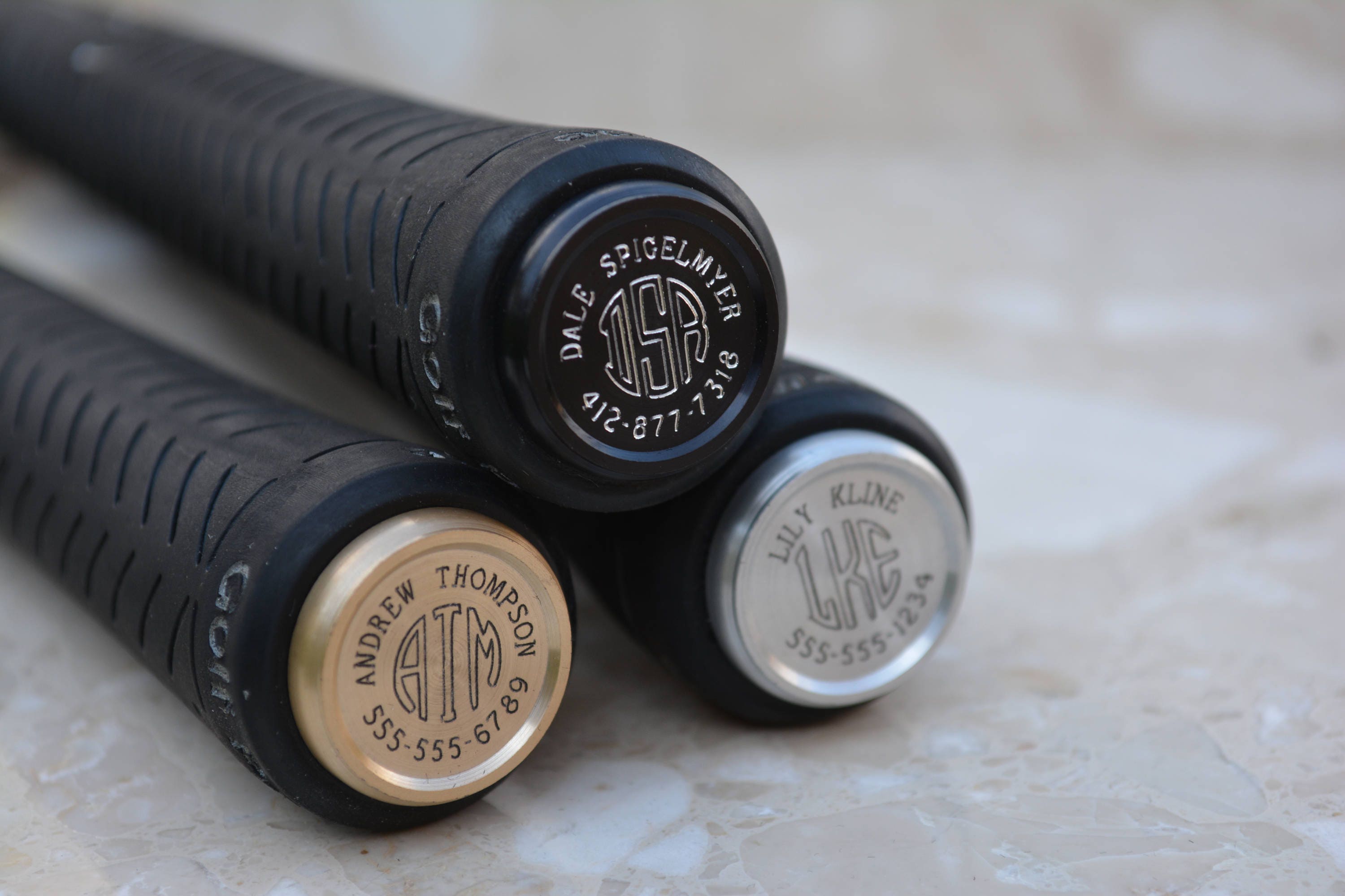 Personalized Monogram Engraved Clublinks Golf Club ID Tag Set of 14 ...