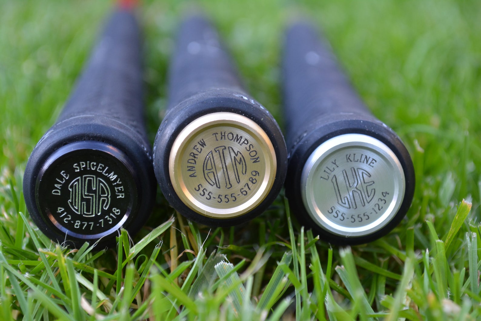 Personalized Monogram Engraved Clublinks Golf Club ID Tag Set - Etsy