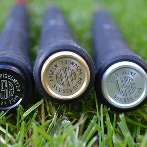 Personalized Monogram Engraved Clublinks Golf Club ID Tag Set of 14 ...