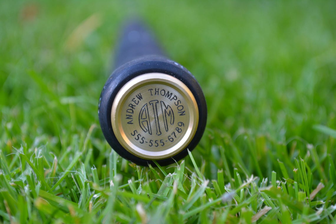 Personalized Monogram Engraved Clublinks Golf Club ID Tag Set - Etsy