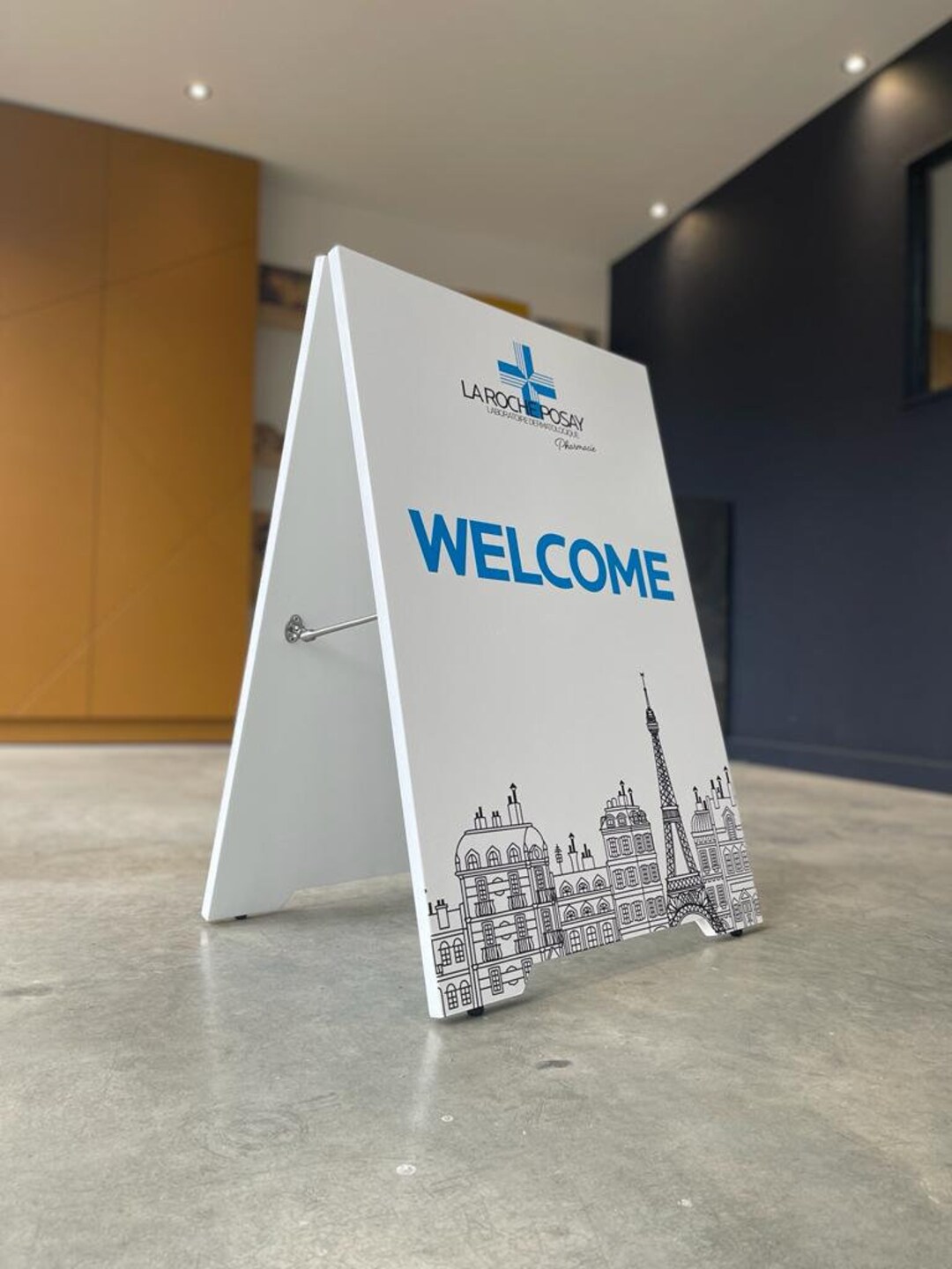 Painted Pavement A-board With Bespoke Print - Etsy