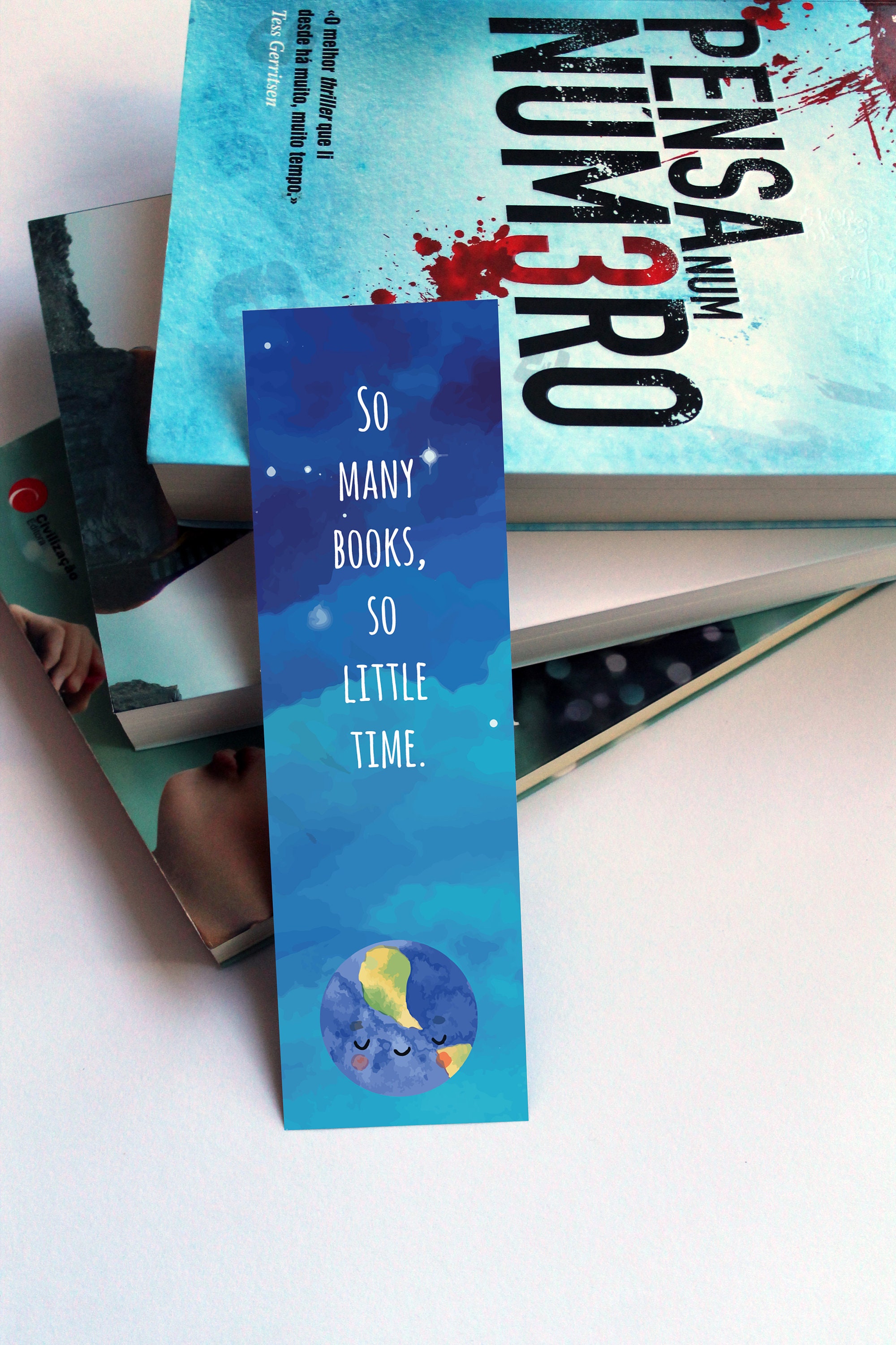 Printable Quote Watercolor Design Bookmark Set, Motivational and ...