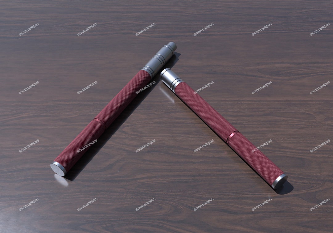 Digital File Daredevil Inspired Billy Clubs V33D Printable File - Etsy