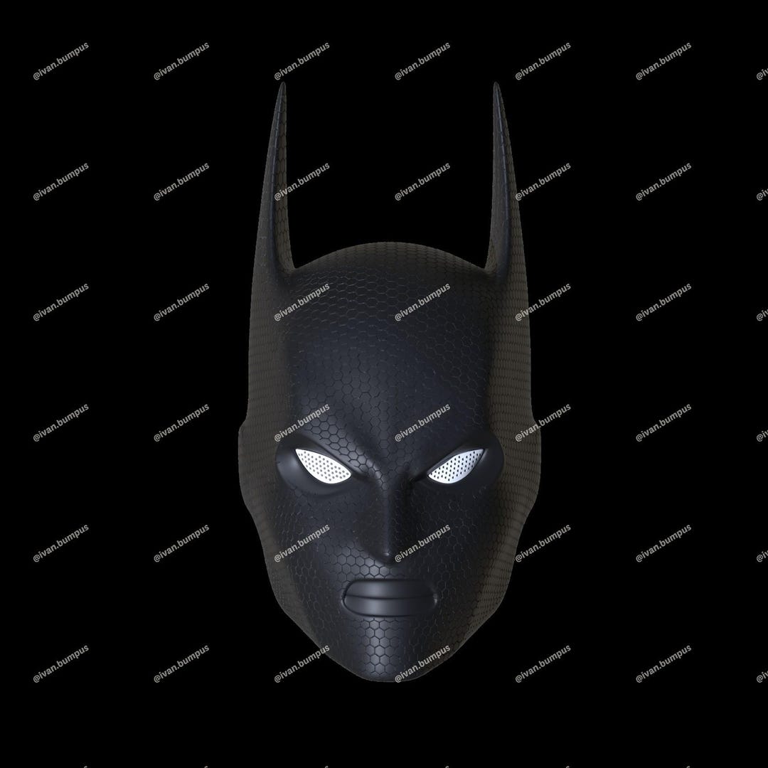 Digital STL File Bat Vigilante Beyond Inspired Helmet(3d Printable File ...