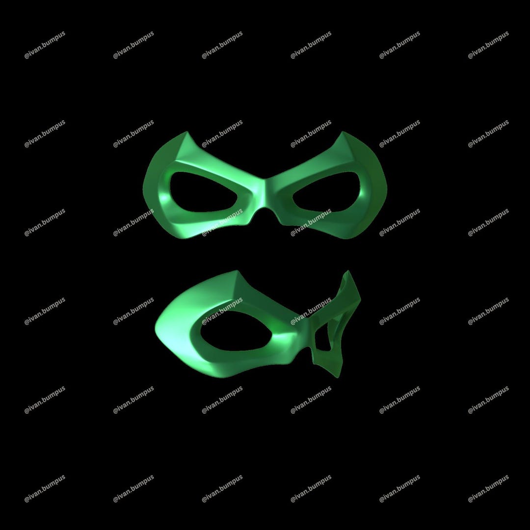 Digital Stl File Robin Inspired Mask(3d Printable File) - Etsy
