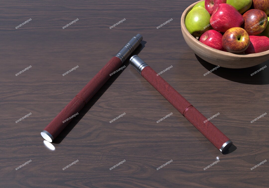 Digital File Daredevil Inspired Billy Clubs V33D Printable File - Etsy