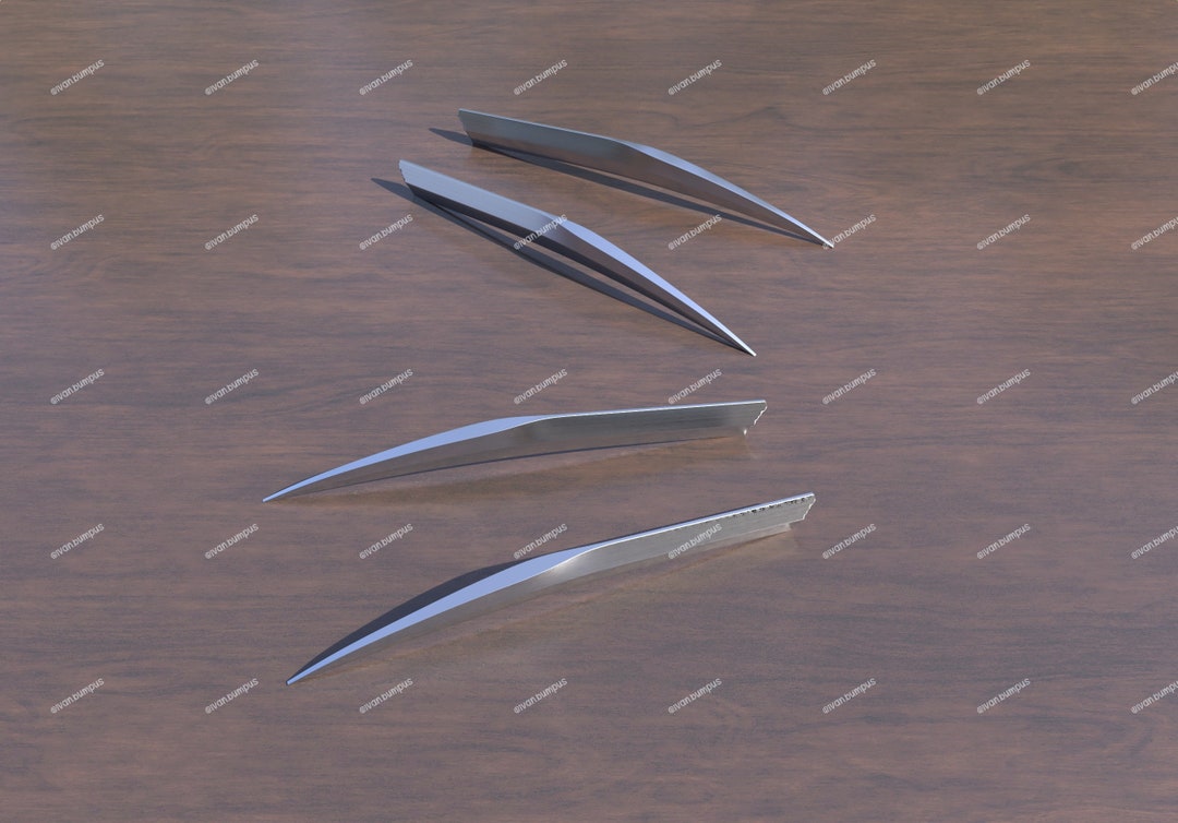 Digital STL File X-23 Inspired Wolverine Claws(3d Printable File) - Etsy